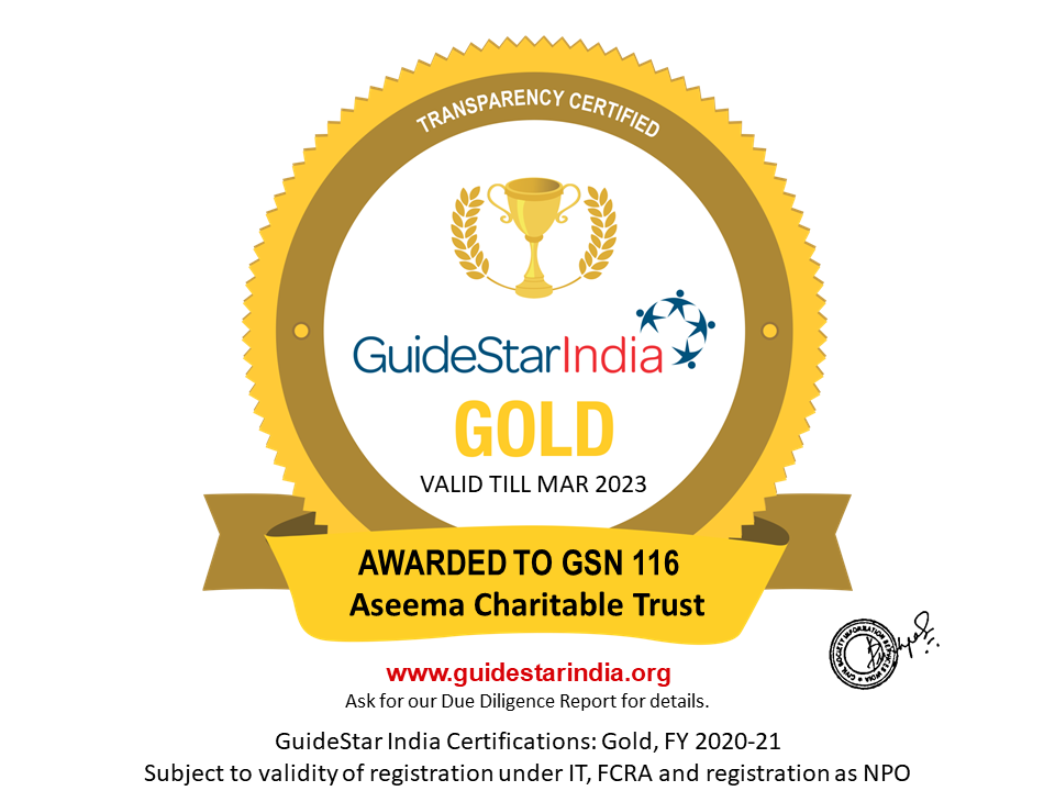 Welcome - Aseema Charitable Trust - Make a difference